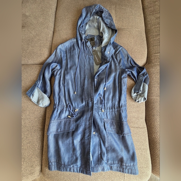 Dynamite | Jackets & Coats | Dynamite Jacket With Cinching And Hood ...